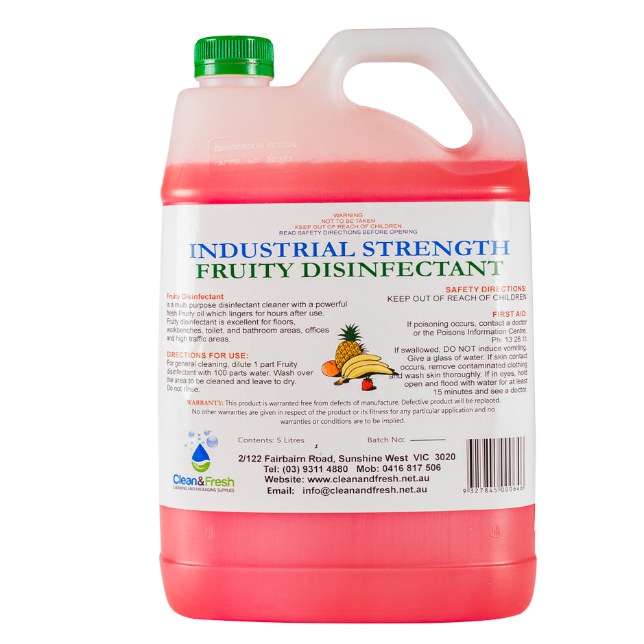 Fruity Disinfectant – Clean & Fresh