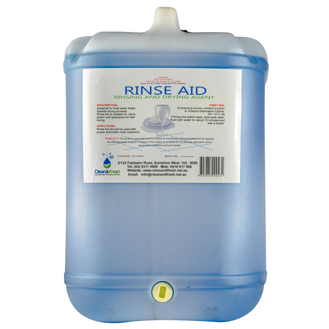 Rinse Aid – Clean & Fresh