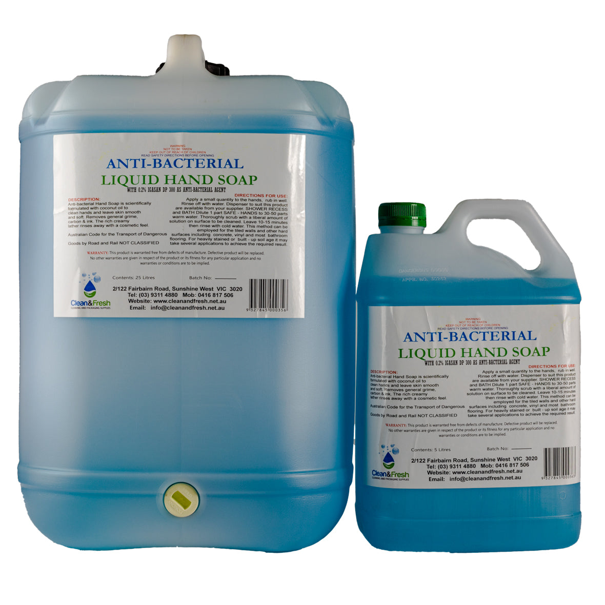 Anti-Bacterial Liquid Hand Soap – Clean-andFresh