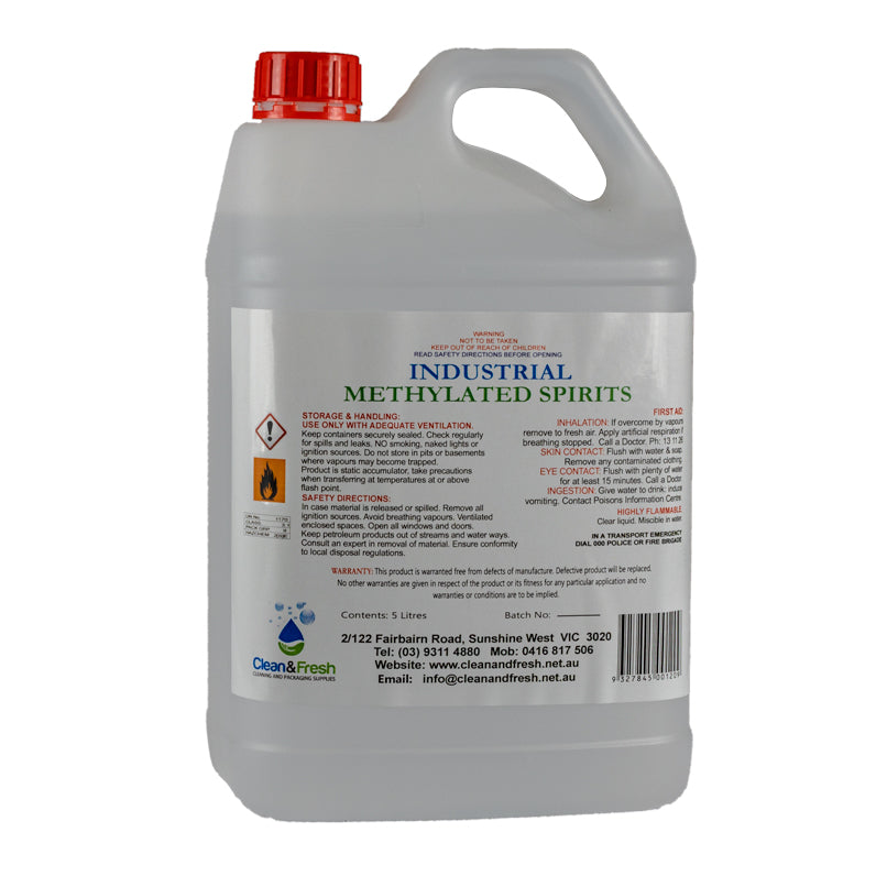 Methylated Spirits – Clean & Fresh