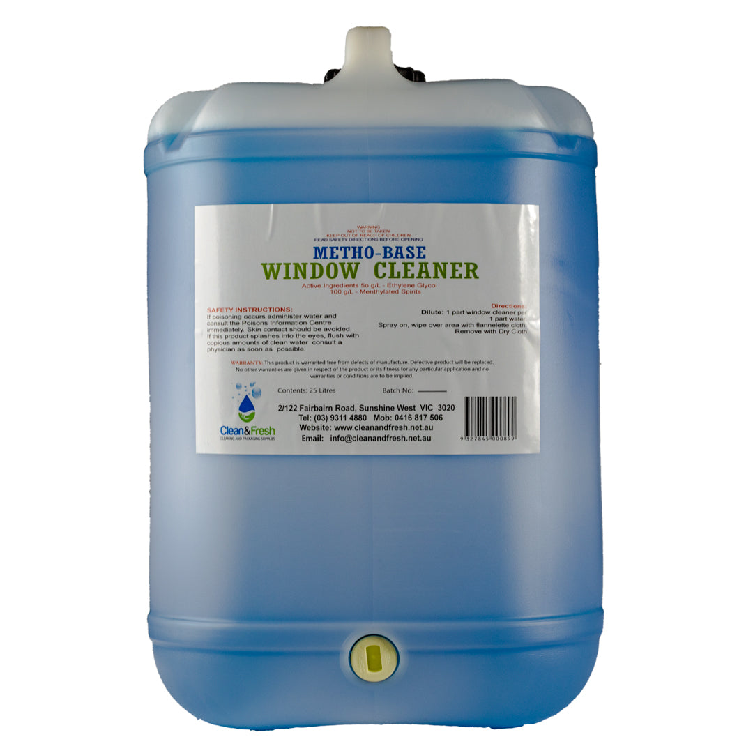 Window Cleaner (Metho Based) – Clean & Fresh